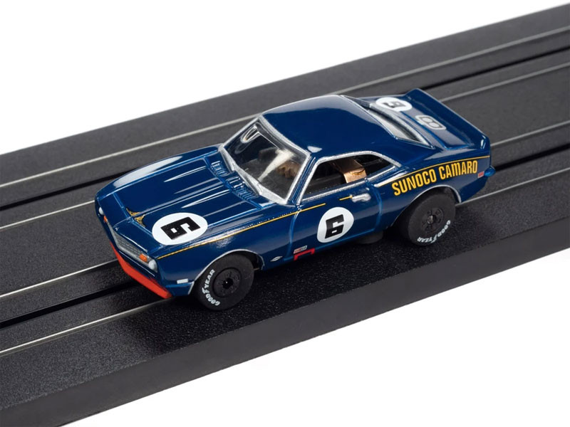 Auto World 1968 Chevy Camaro Sunoco Donohue #6 Thunderjet HO Slot Car ...