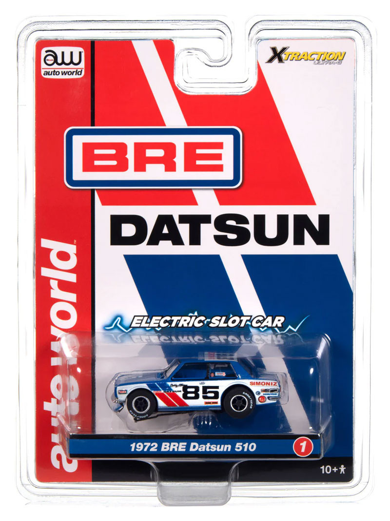 Auto World 1972 BRE Datsun 510 X-Traction HO Slot Car