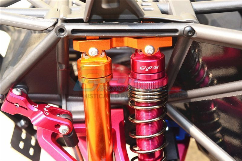 GPM Silver Aluminum Front Shock Mounts for UDR