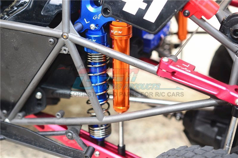 GPM Blue Aluminium Rear Internal Shocks (160mm) 2pc Set for UDR