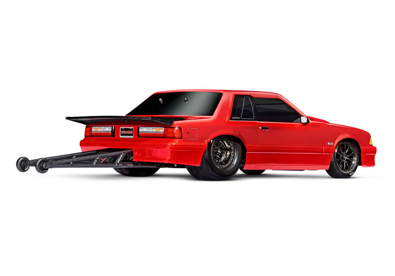 Traxxas Drag Slash 1/10 2WD Brushless Heavy Duty Ford Mustang 5.0 Drag ...