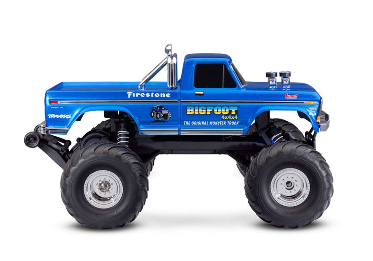 Traxxas BIGFOOT 2WD Brushless BL-2s RTR Monster Truck & FREE LIPO BATTERY AND USB-C LIPO CHARGER