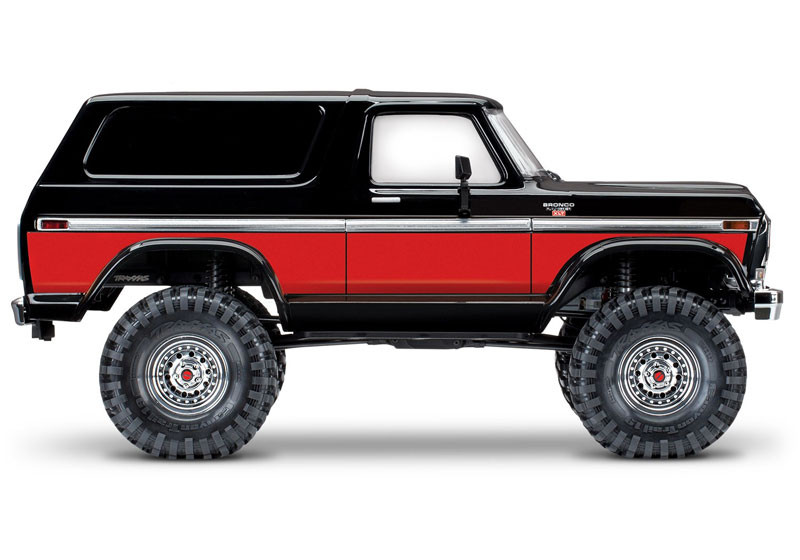 Traxxas TRX-4 1979 Ford Bronco 4WD RTR Crawler Trail Truck & Clipless ...