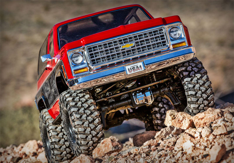 Traxxas TRX-4 1979 Chevrolet K5 Blazer 4WD RTR Rock Crawler Trail Truck ...