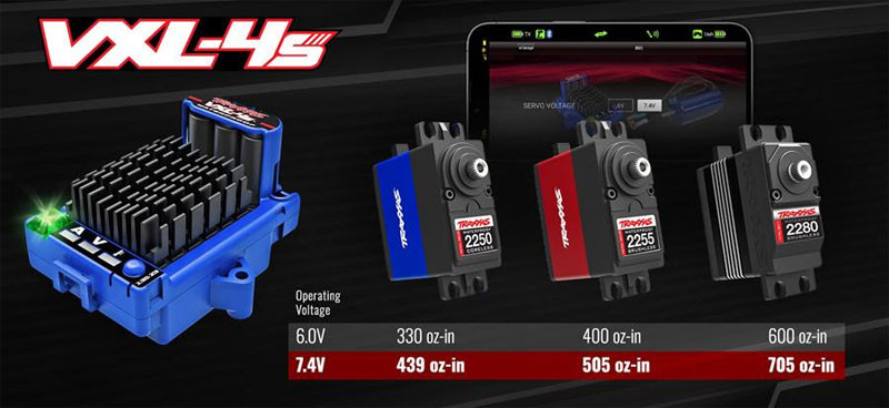 Traxxas Velineon VXL-4s Brushless Waterproof Power System 2400Kv Motor/ESC