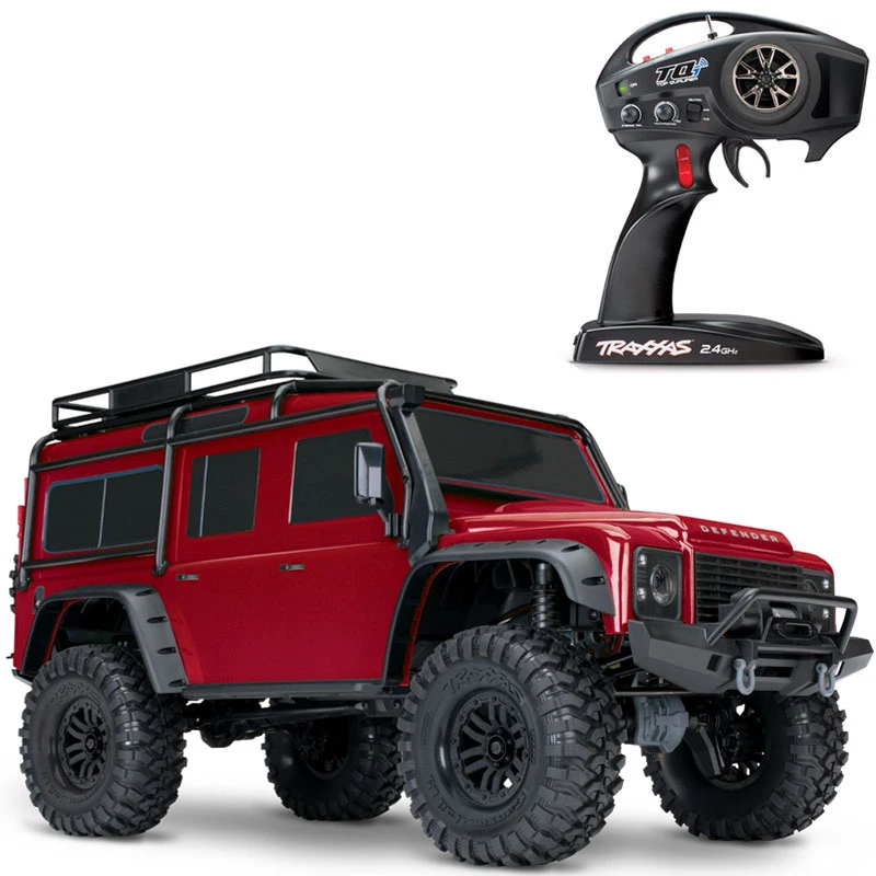 Traxxas TRX-4 Trail RC 4x4 Crawler RTR w/Land Rover Defender Body with ...