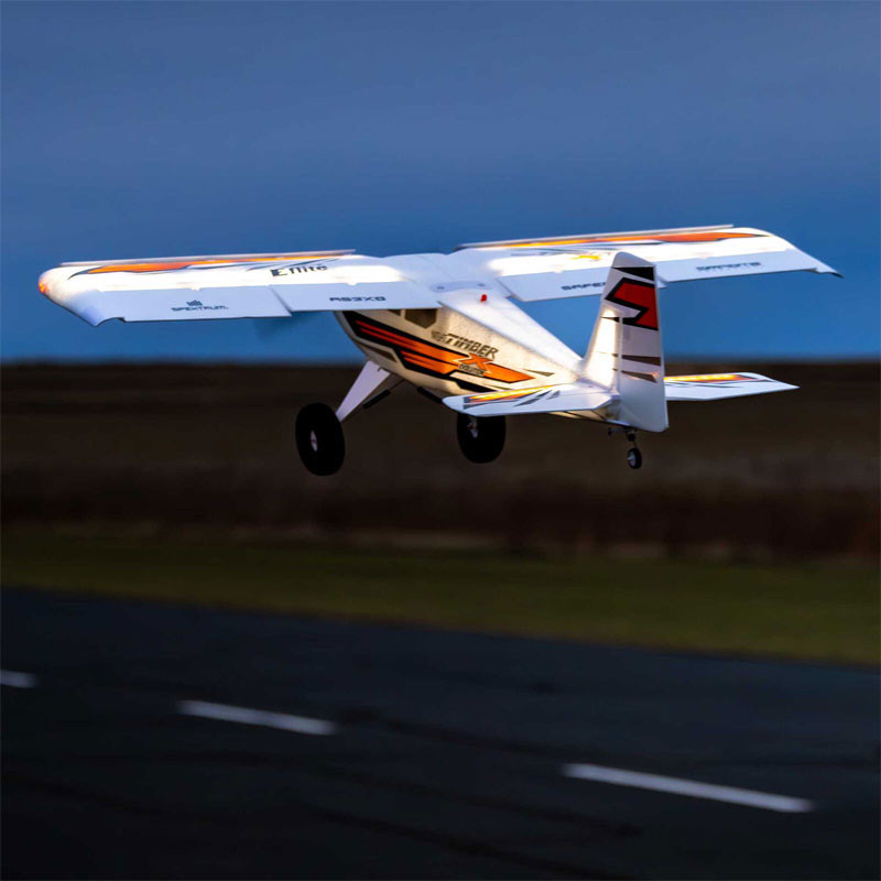 E-Flite Night Timber X Evolution 1.2m BNF Bind-N-Fly Basic RC Airplane ...