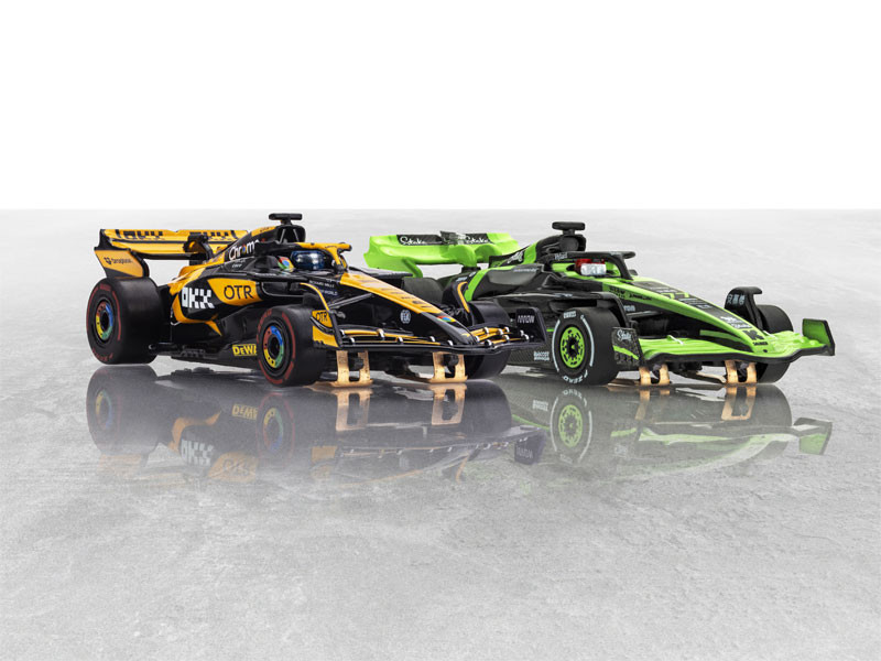 AFX Champions Raceway 18-Foot Mega G+ HO Slot Car Race Set