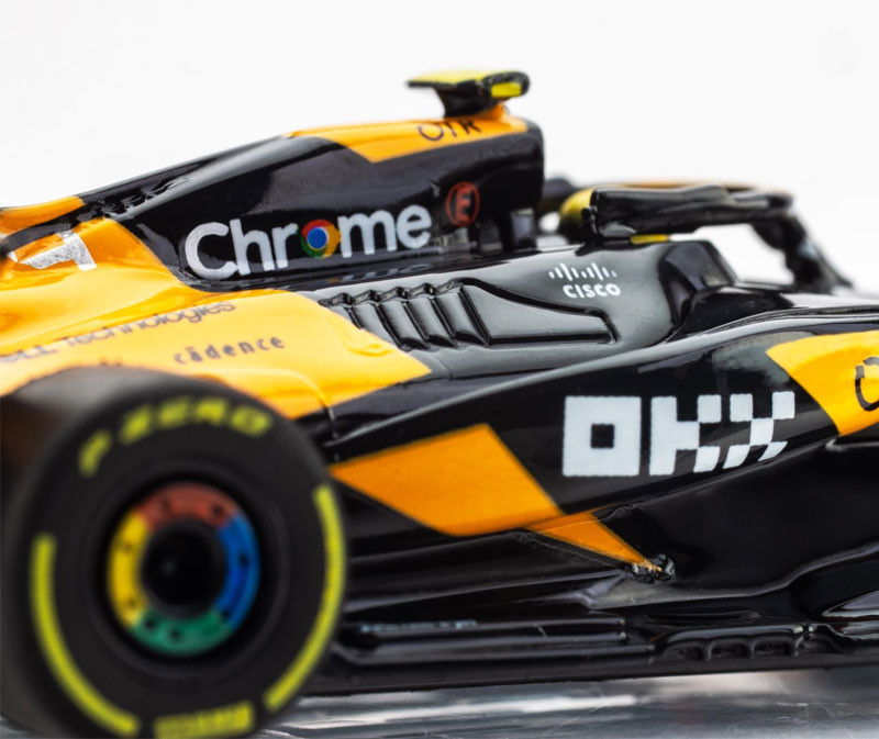 AFX 2024 McLaren MCL38 #4 FY Australian Grand Prix Mega G+ HO Slot Car
