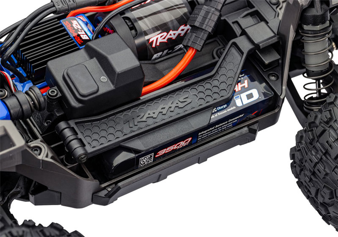 Traxxas Mini Maxx 4WD Brushless RTR RC Monster Truck w/ID Lipo Battery ...