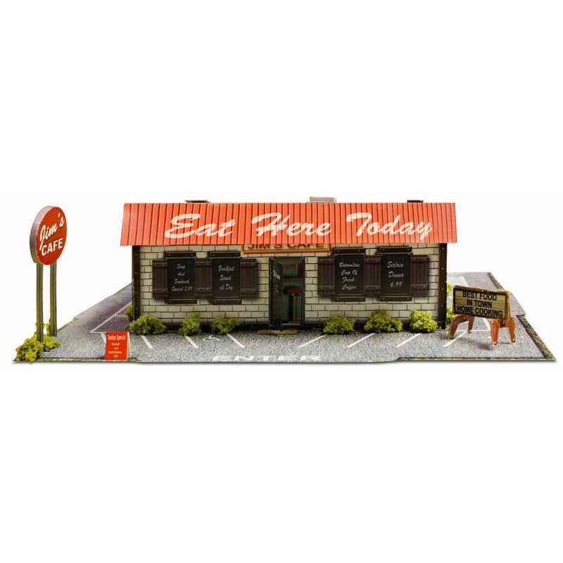 Innovative Hobby Scale Diner Building Kit: 1/32 Scale