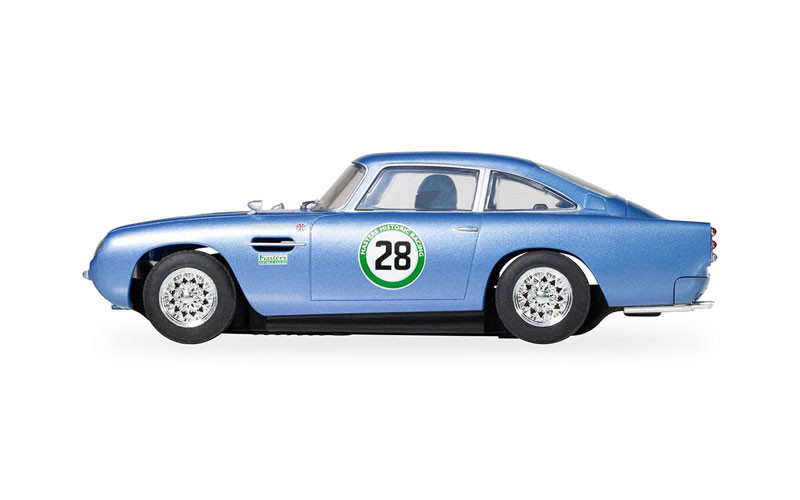 Scalextric Aston Martin DB5 - Blue / Yellow - Historic GT Racing 1/32 ...