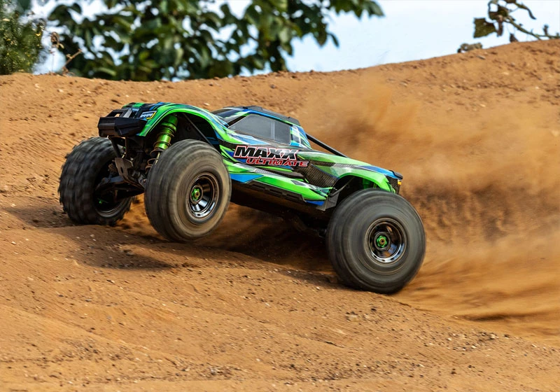Traxxas Maxx Ultimate 4S RTR Brushless 4x4 RC Monster Truck with ...