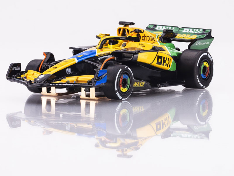 AFX 2024 McLaren F1 MCL38 #4 Senna Monaco Mega G+ HO Slot Car