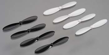 Traxxas QR-1 White & Black Rotor Blade Sets