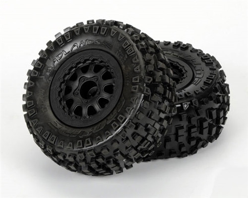 Pro-Line Badlands SC M2 on Renegade Black Wheels