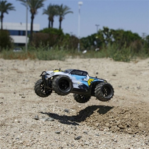 ECX Ruckus 1/24 4WD RTR Black/White Monster Truck