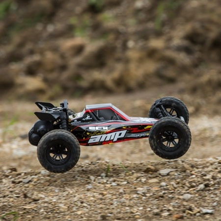 ECX AMP 1/10 2WD RTR RC Desert Buggy White/Red