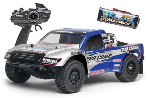 Associated SC10 2WD RTR SC Pro Comp NiMH Combo