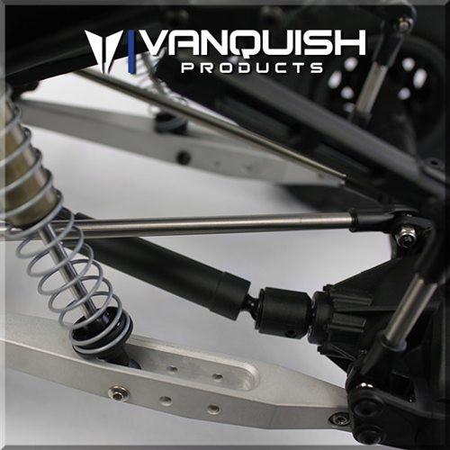 Vanquish Axial Yeti Trailing Arms Clear Anodized