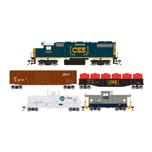 Athearn CSX HO Iron Horse Train Set