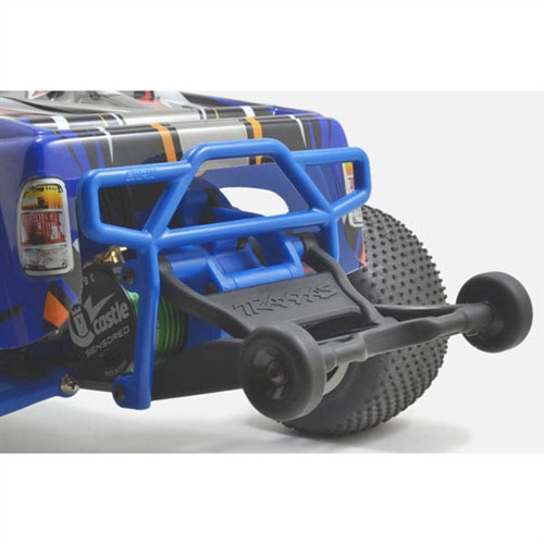 RPM Green Rear Bumper for Traxxas Electric Rustler