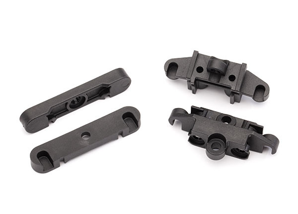 Traxxas Maxx Front & Rear Tie Bar Mounts & Suspension Pin Retainers ...