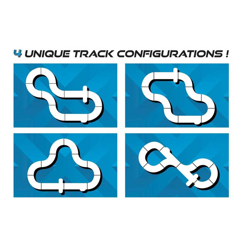 Scalextric Urban Outrun GT Zombie vs GT Spartan 1/32 Slot Car Set ...