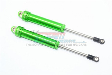 GPM Green Aluminium Rear Internal Shocks (160mm) 2pc Set for UDR