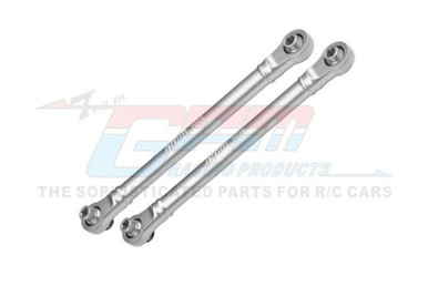 GPM Silver 7075 Alloy Front Steering Toe Links