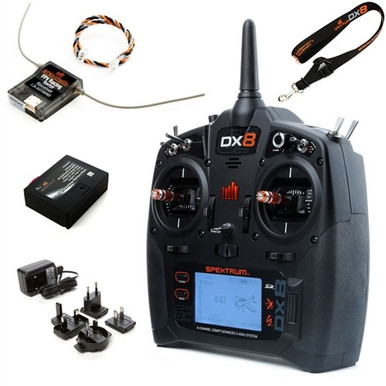 Spektrum DX8 Radio System & Quad Racing Receiver
