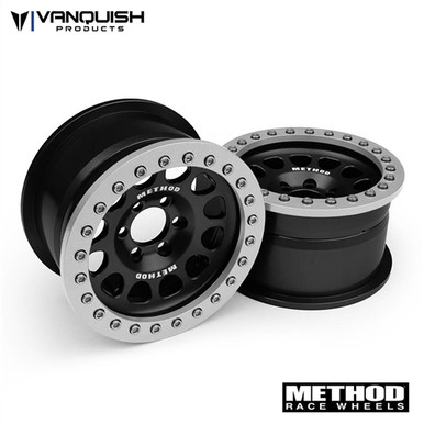 Vanquish Method 2.2 Race Wheels 105 Black Clear