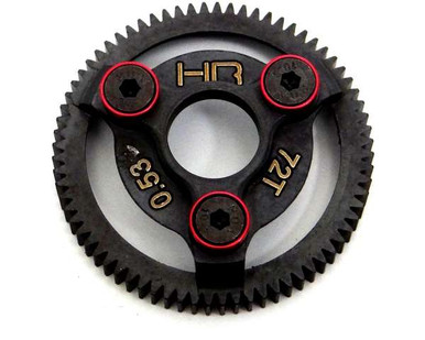 Hot Racing Hardened Steel 72T 48P Spur Gear for Slash 2WD Stampede 2WD Rustler Bandit
