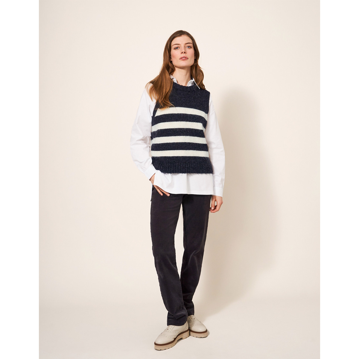 White Stuff Stripe Sleeveless Tank | Kilkenny Design