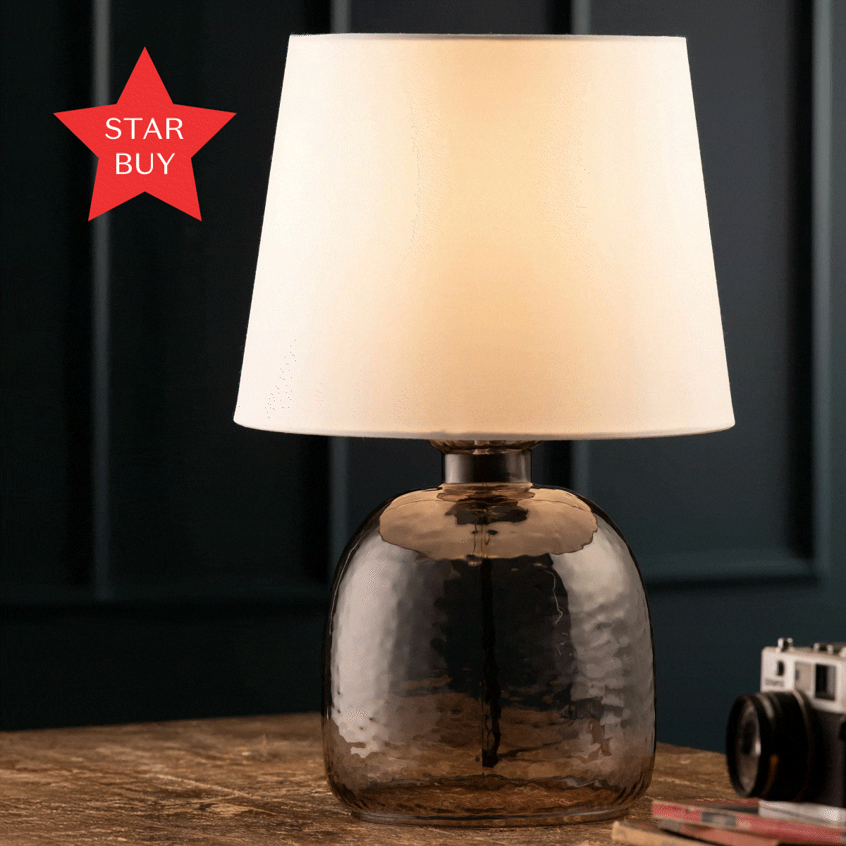 Boho Table Lamp & White Shade | Kilkenny Design