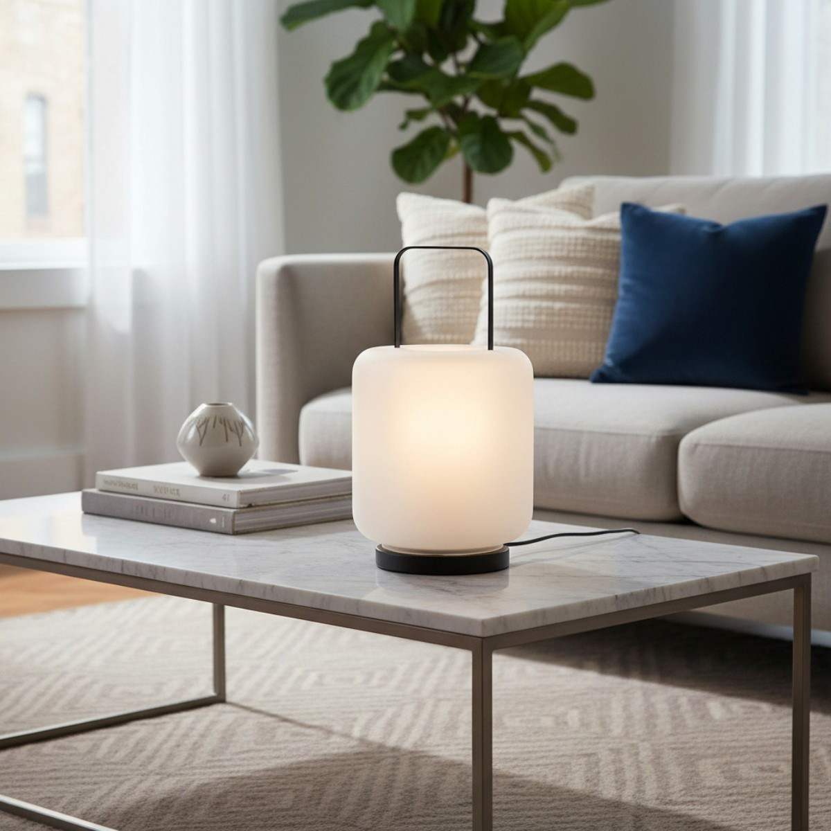 Lantern Table Lamp | Kilkenny Design