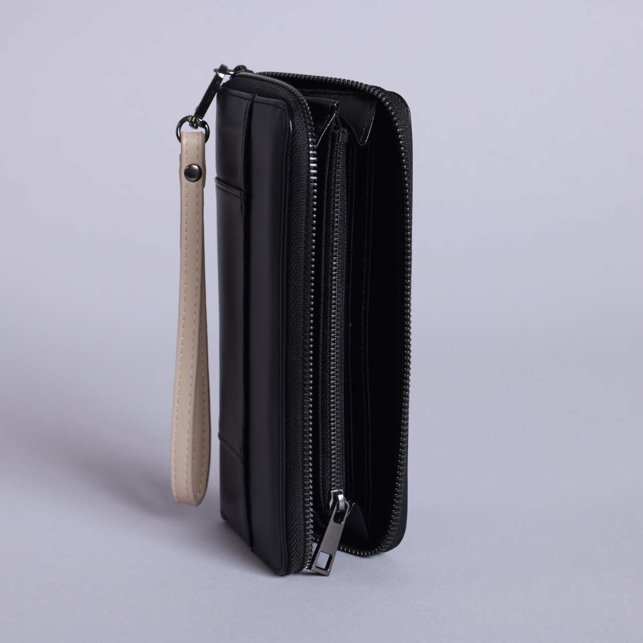 Inspire Zip Around Purse Black | Kilkenny Design