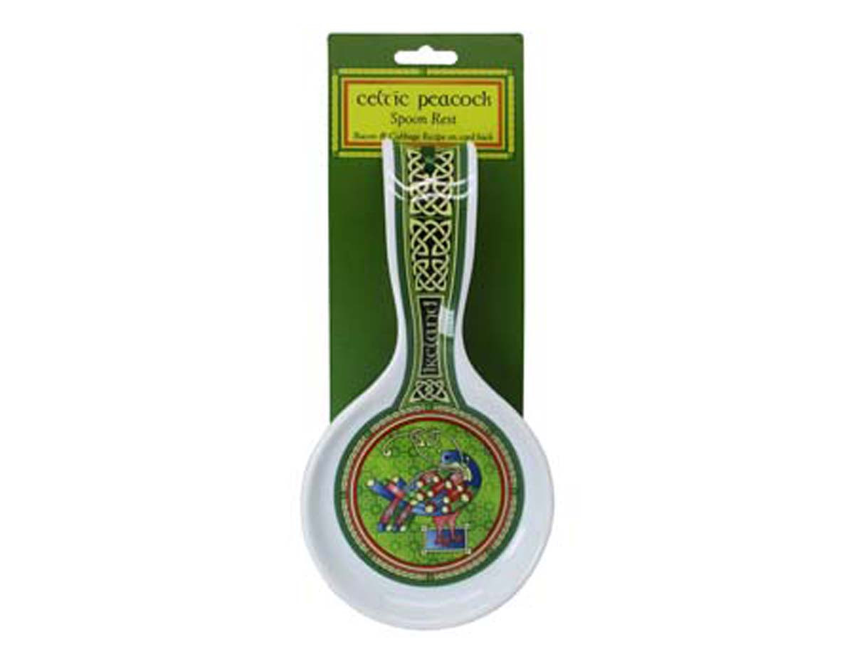 Celtic Peacock Spoon Rest | Kilkenny Design