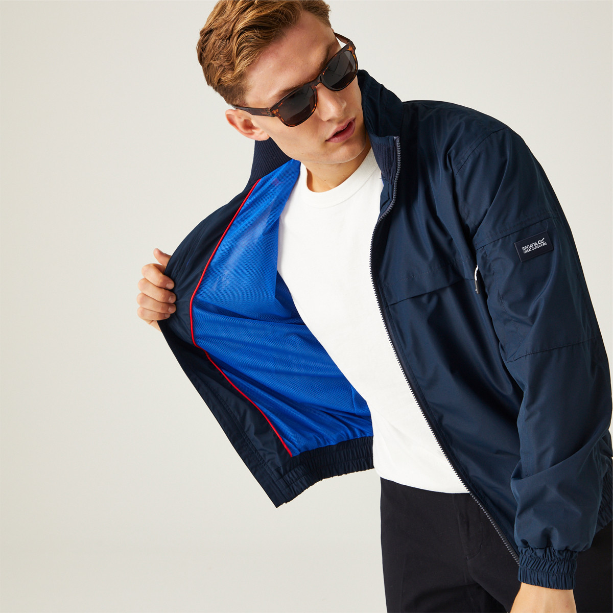 Men's Shorebay Waterproof Jacket Navy | Kilkenny Design
