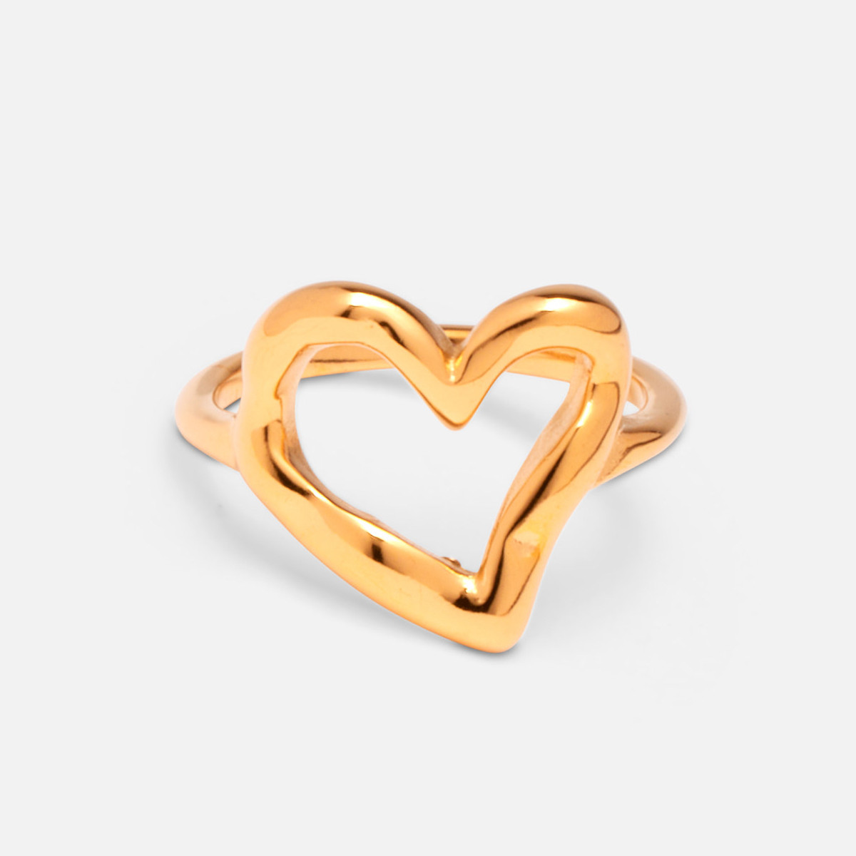 Gold Love Heart Ring | Kilkenny Design