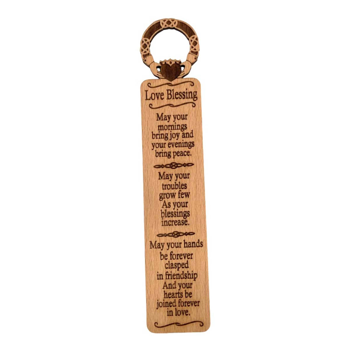 Bookmark Claddagh with Love Blessing | Kilkenny Design