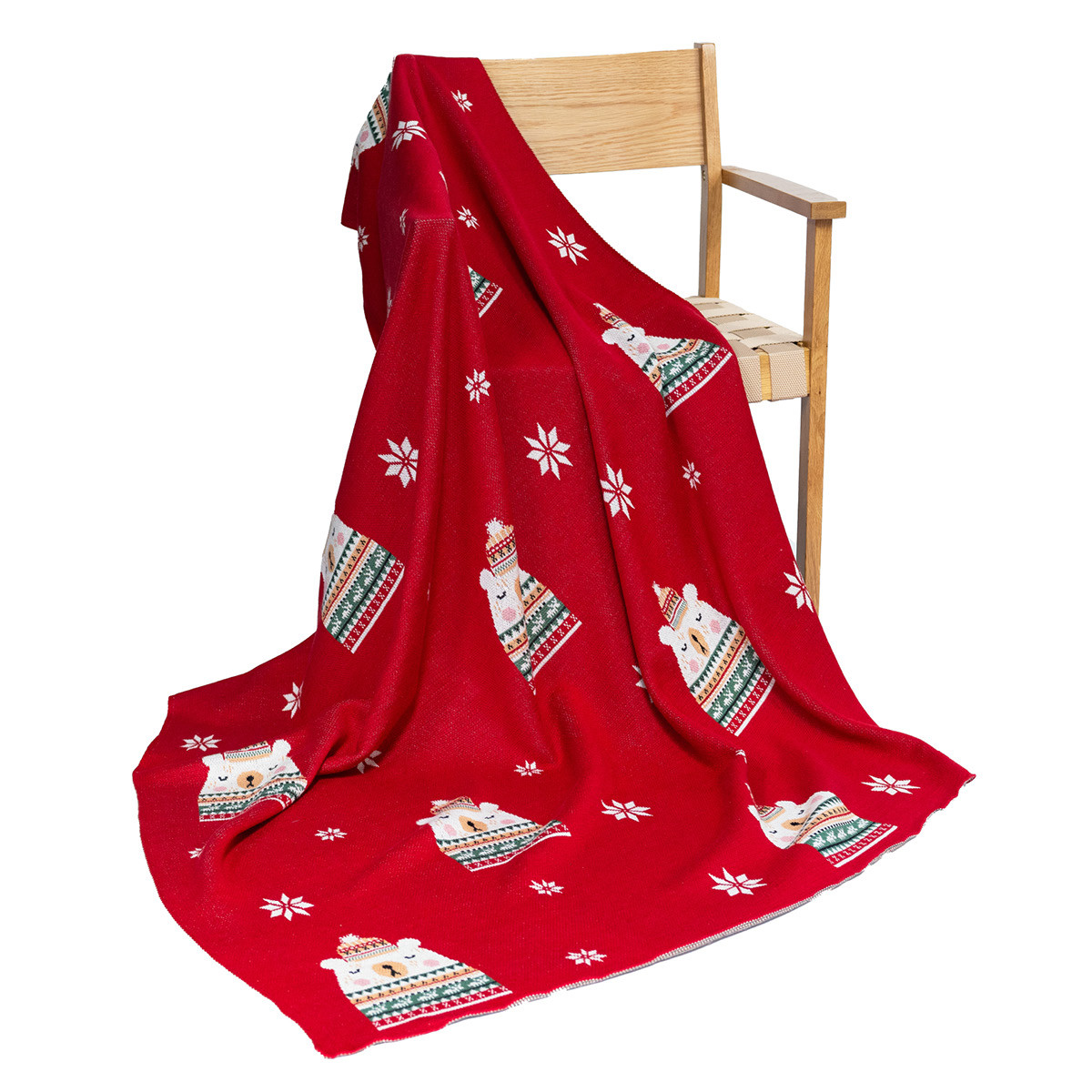 Throw With Star And Bear | Kilkenny Design