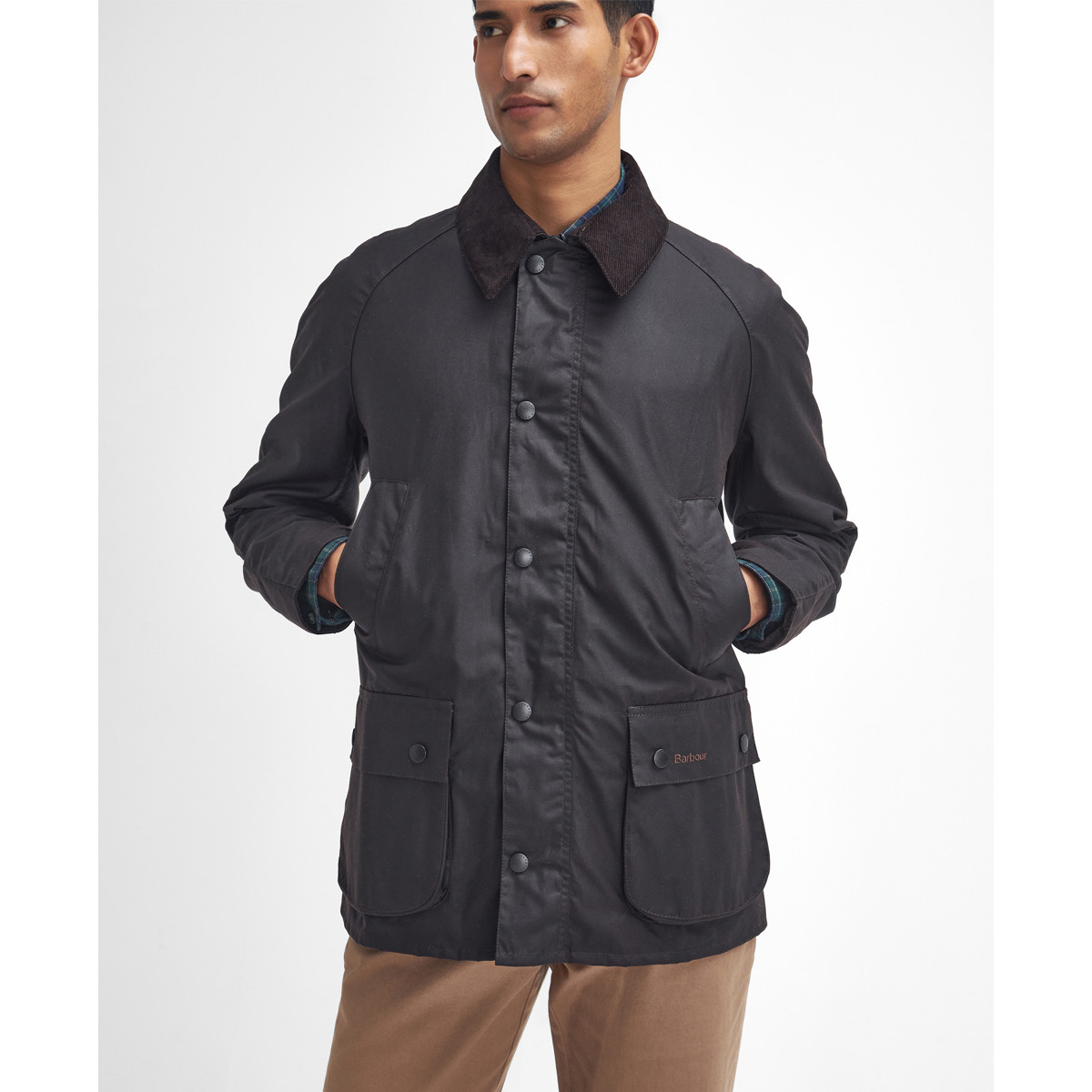 Barbour Ashby Waxed Jacket Classic Rustic | Kilkenny Design