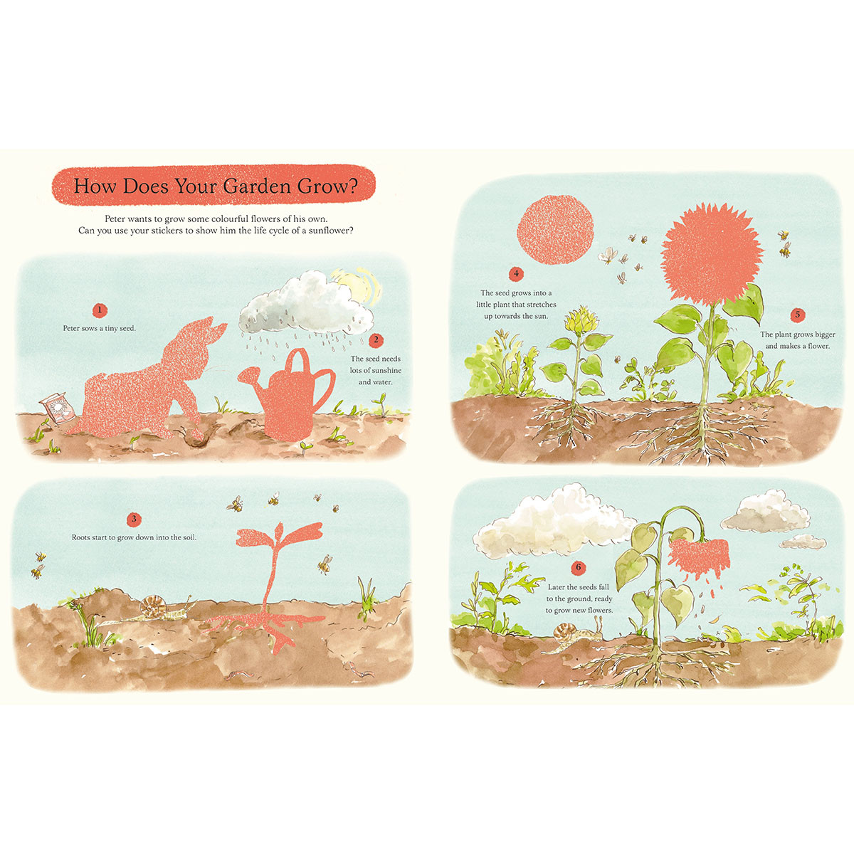 Peter Rabbit Big Outdoors Sticker Activity | Kilkenny Design