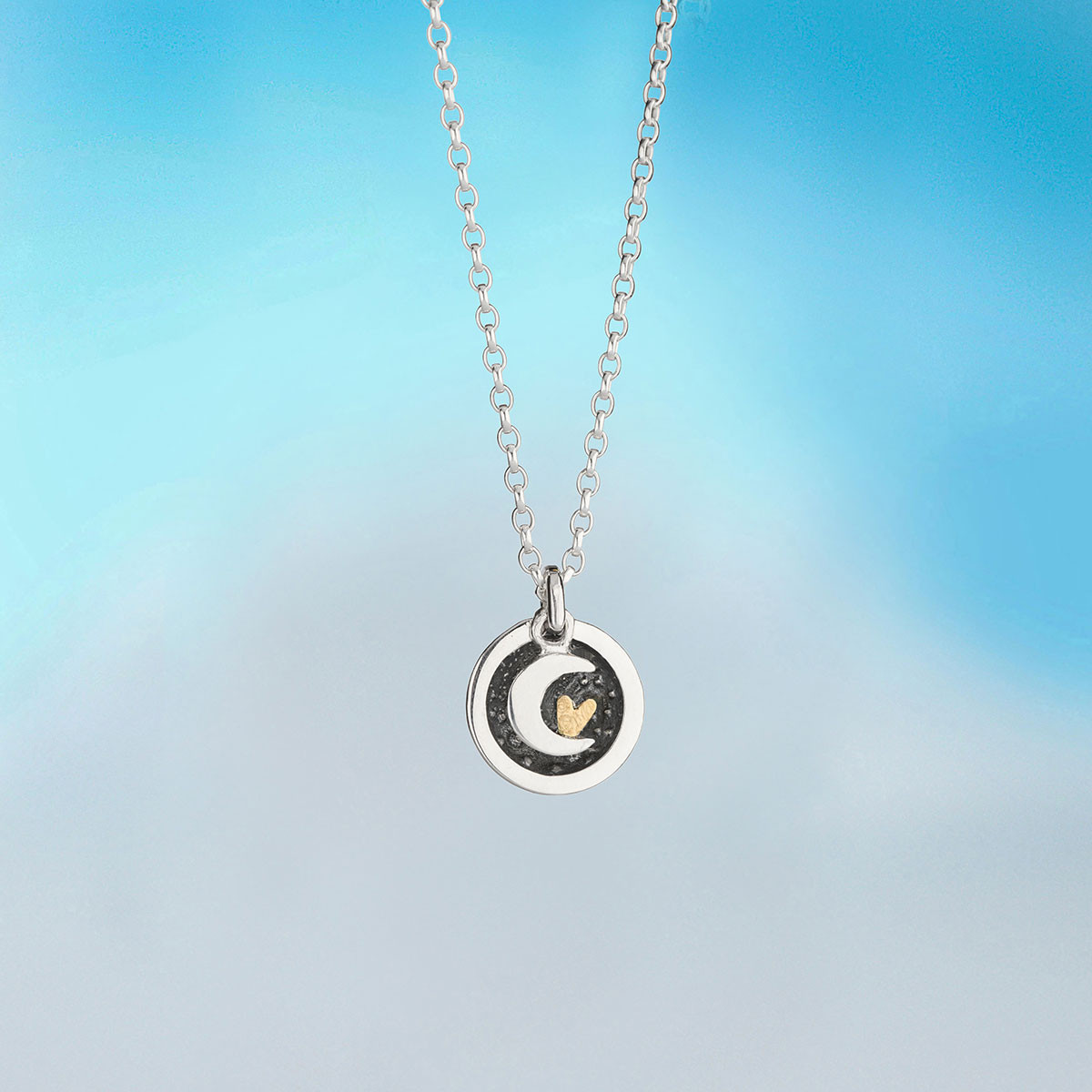 The Moon and Back Pendant | Kilkenny Design