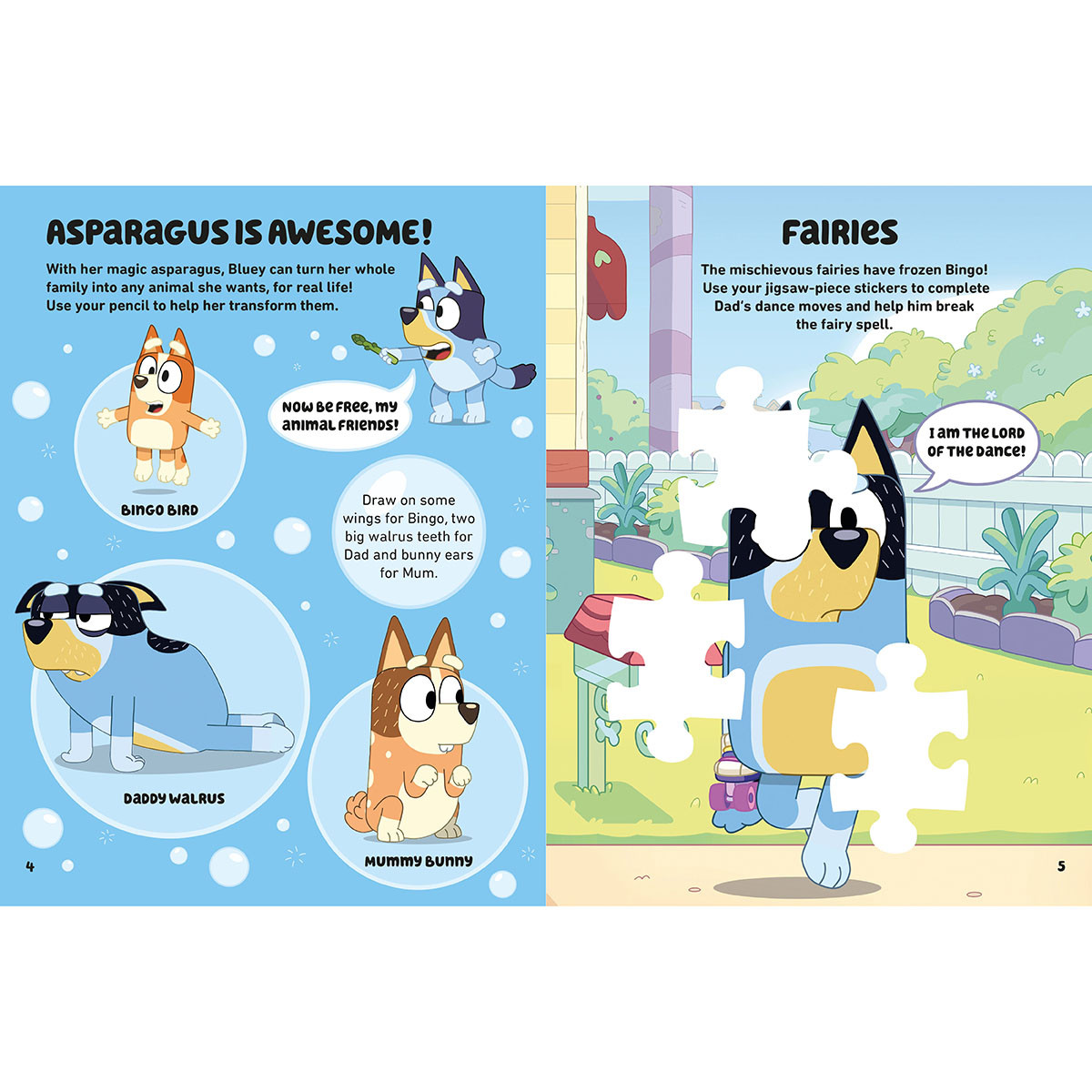 Bluey: Meet Bluey Sticker Activity Book | Kilkenny Design