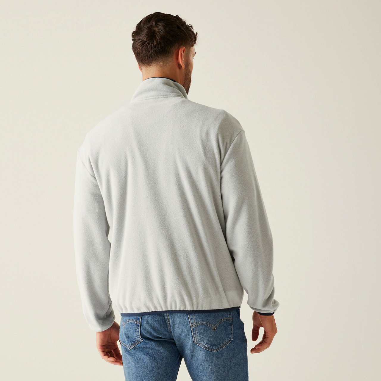 Frankie Men's Fleece Jacket Grey | Kilkenny Design