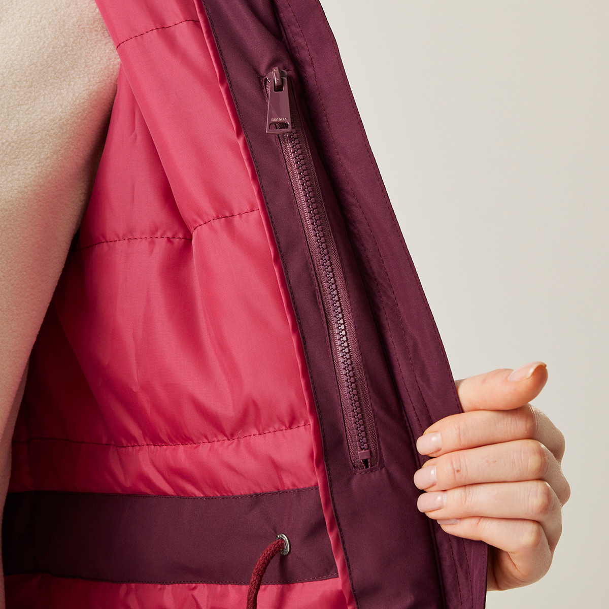 Women’s Sabinka Jacket — Fig/Dark Cerise | Kilkenny Design