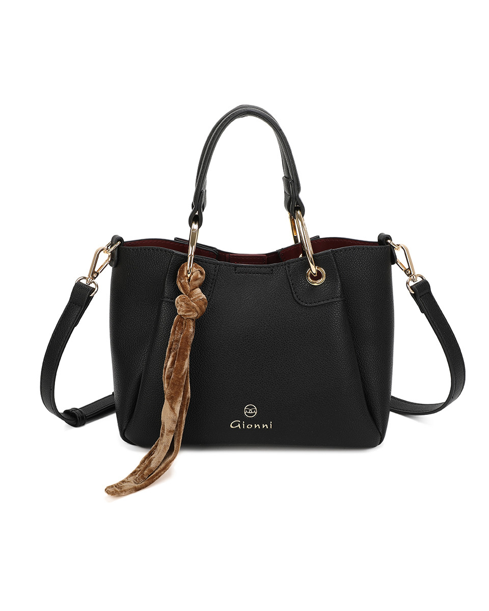 Camille Small Grab Bag - Black | Kilkenny Design