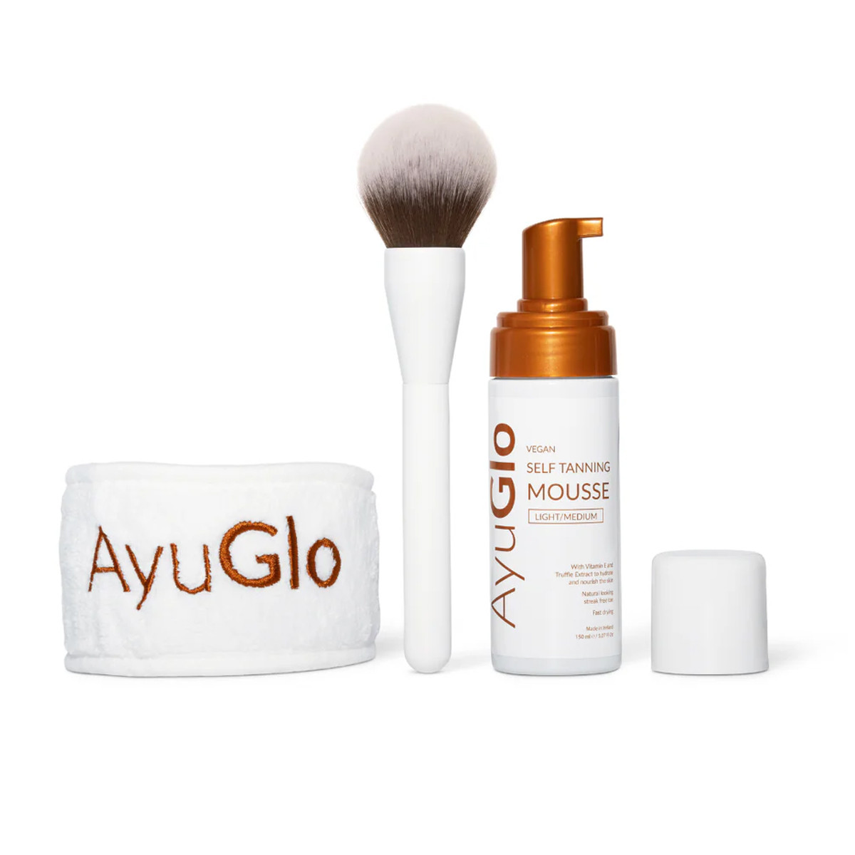 Express Glo Body Tan Light/Medium Mousse Gift Set | Kilkenny Design